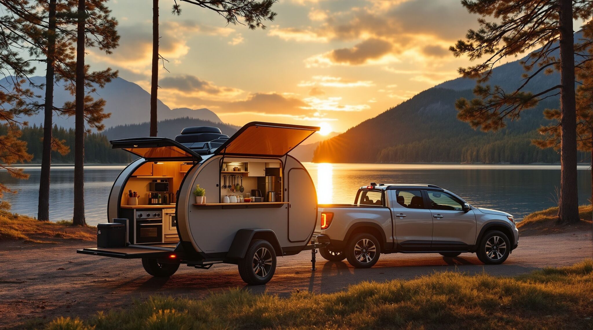 Lightweight Teardrop Trailers Under 1,500 lbs - Trailer Streets